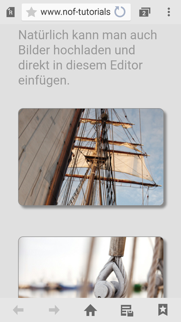 NetObjects Fusion Responsive mit CMS